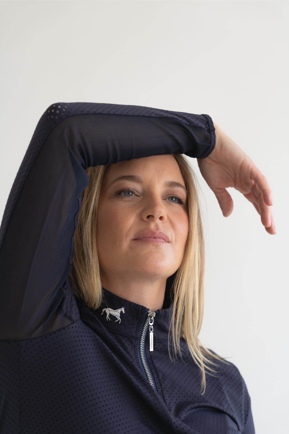 SunStopper Long Sleeve Top - Ink – Whinny Equestrian